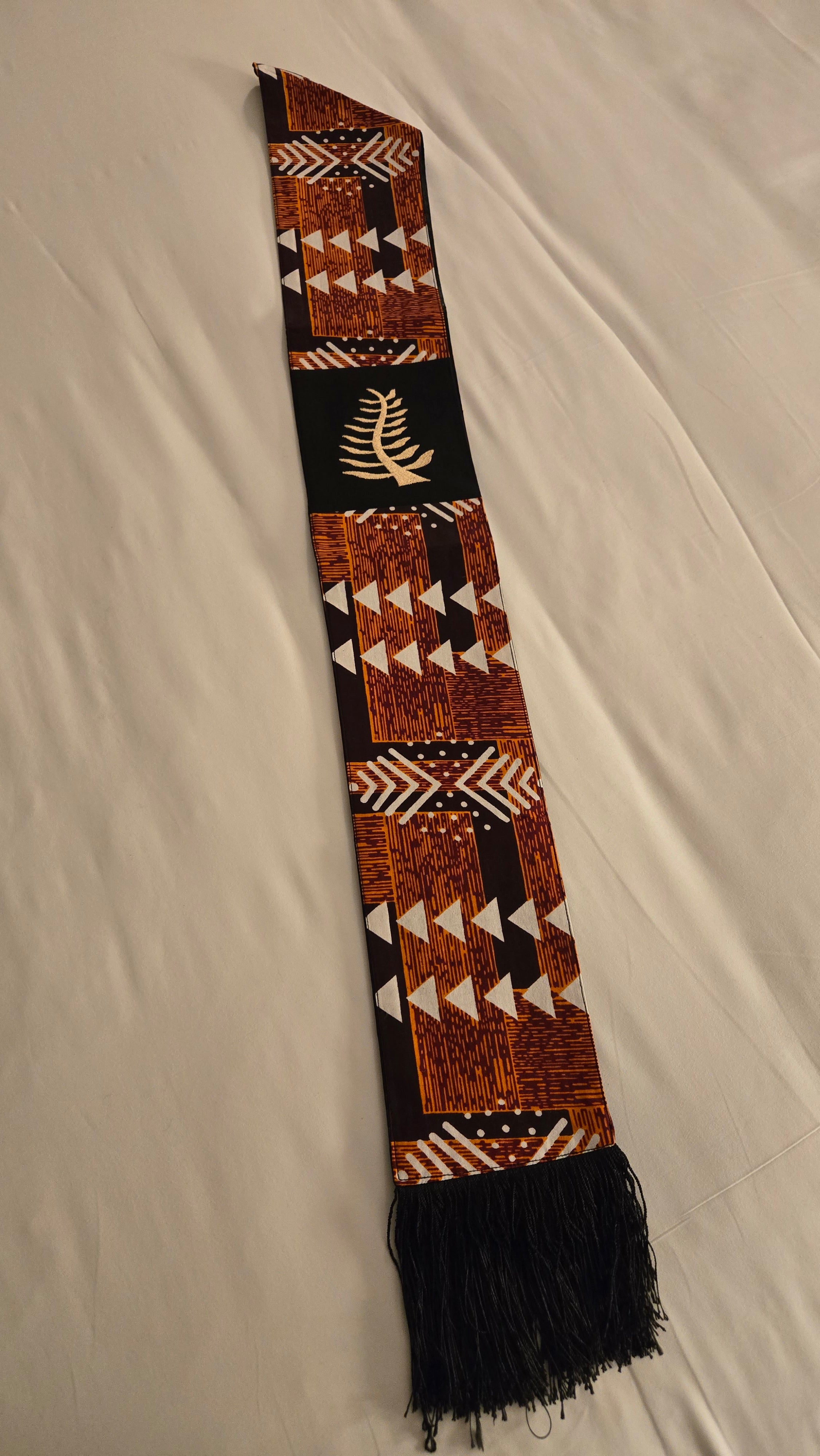 African Print Graduation Sash: Adinkra - Nyame Nti – Kolo Culture